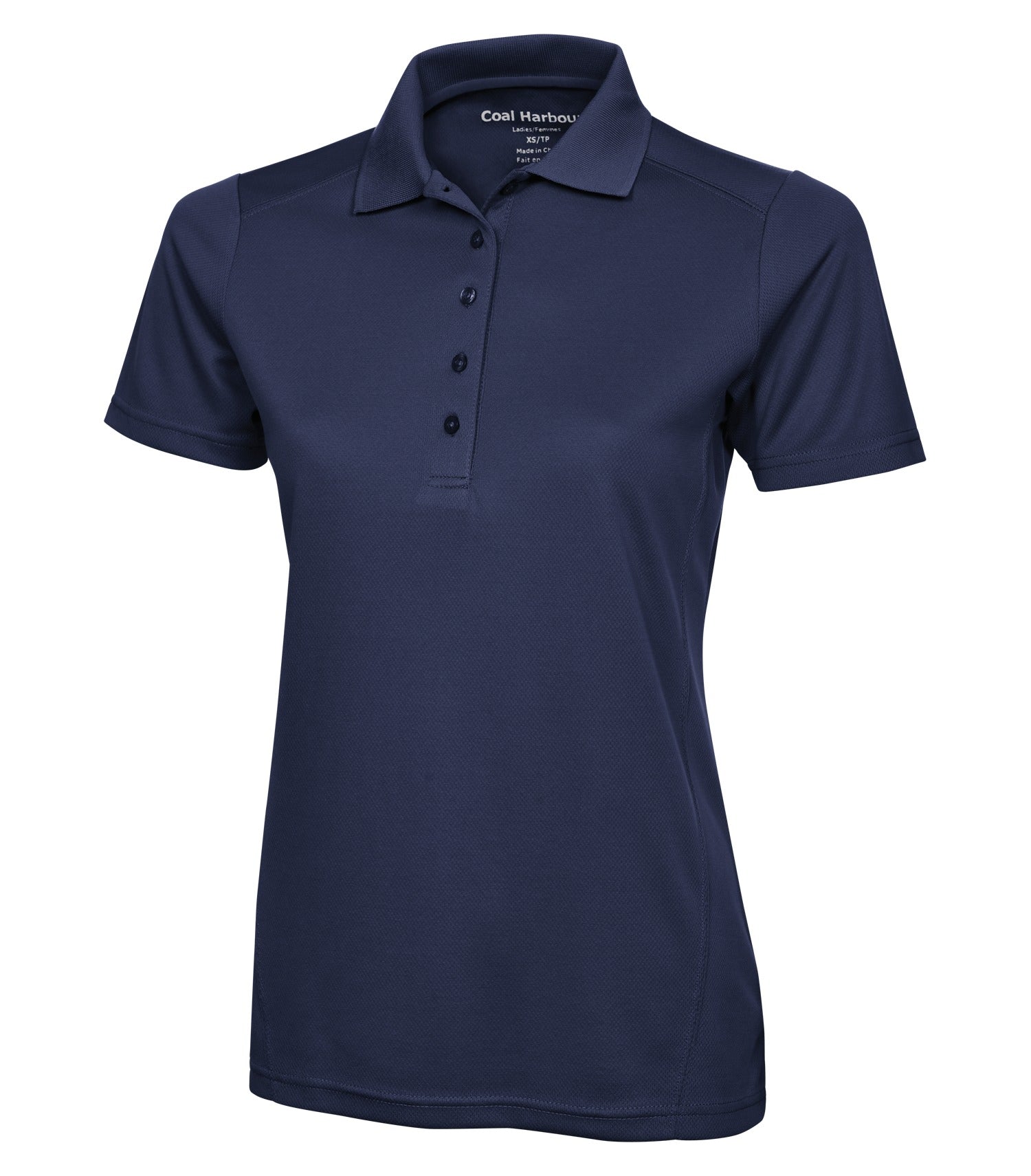 CoalHarbour - DISCONTINUED COAL HARBOUR® DOUBLE-MESH LADIES' POLO. - L