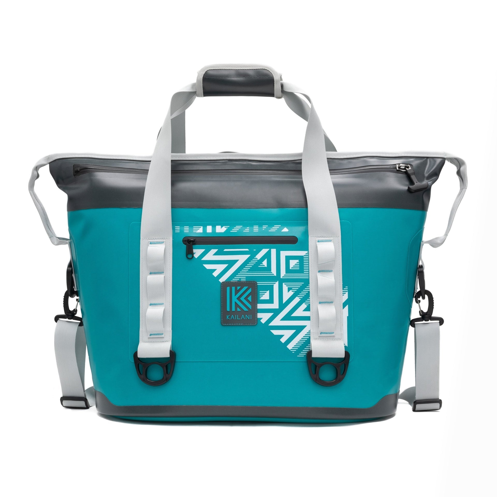 KUKUI Cooler Tote Teal/Gray - Toronto Screen Printing - Soft Coolers ...