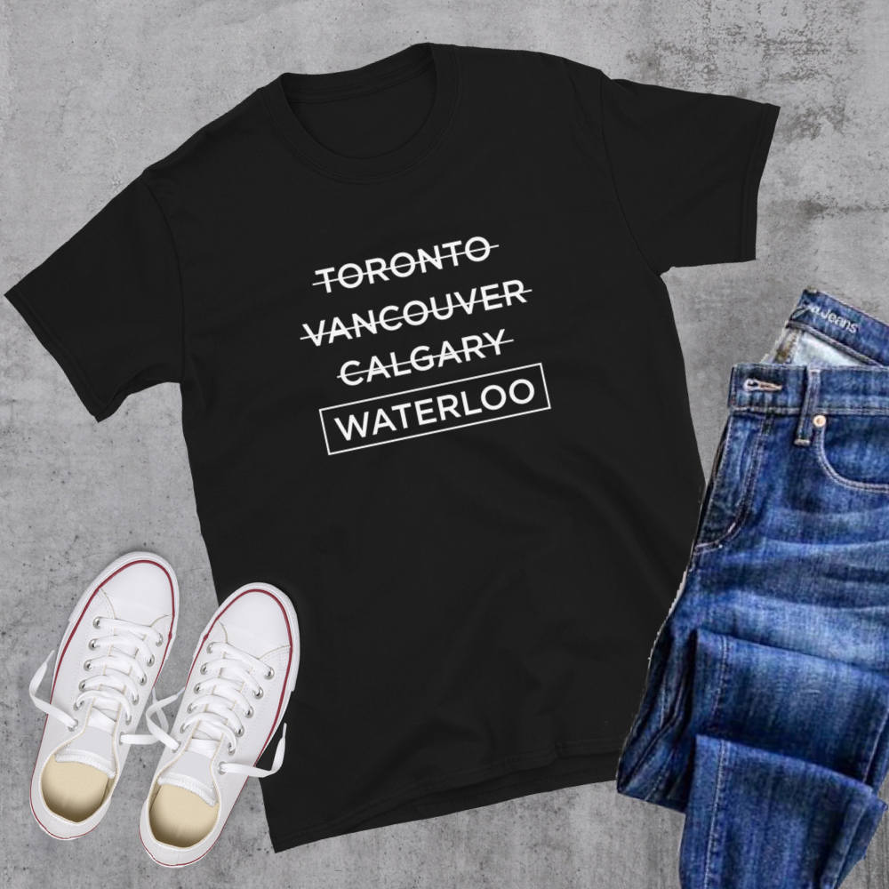 Waterloo Better Tee - Toronto Screen Printing - - Canadian City Apparel